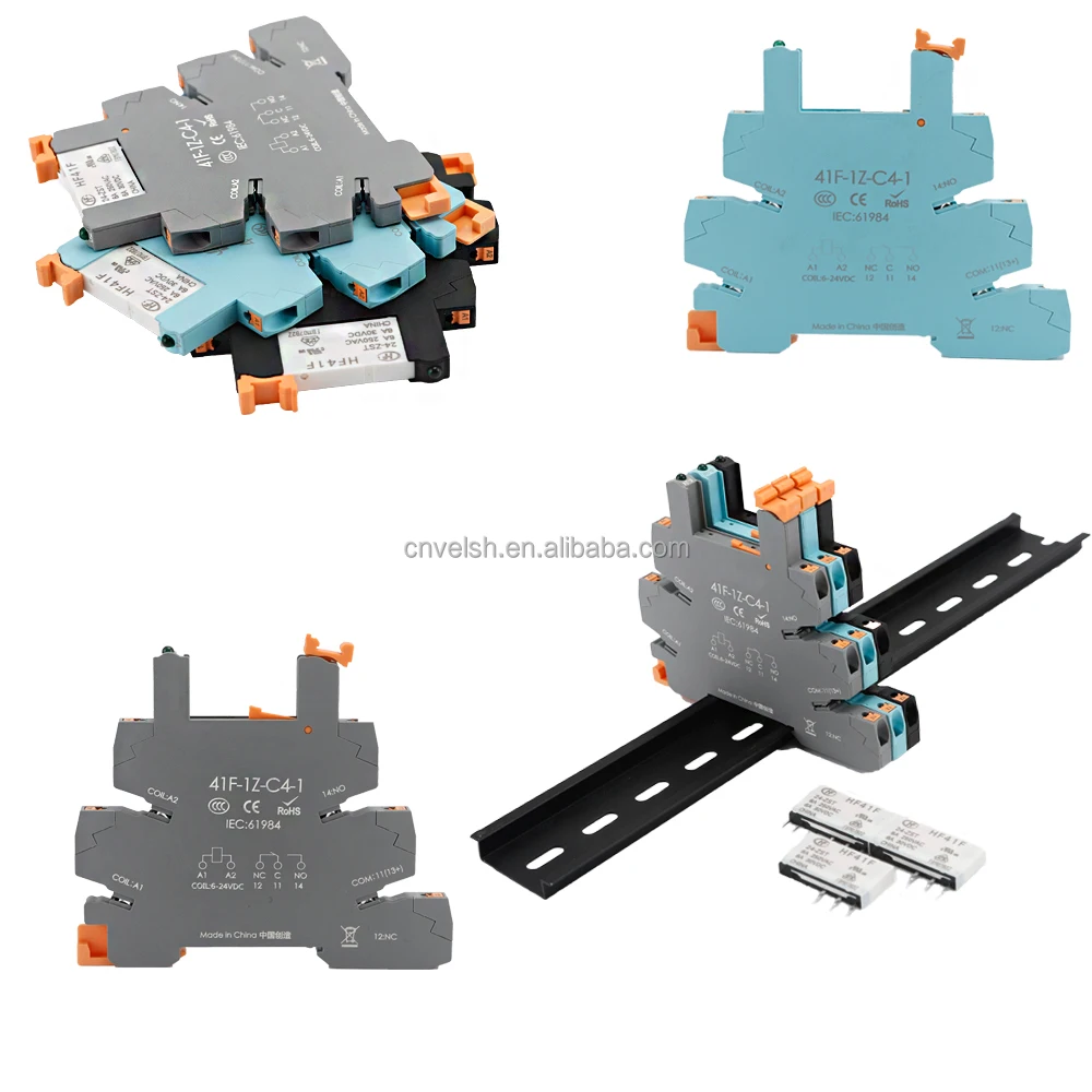 Terminal Type Ultra Slice Sheet Relay 6a Pedestal 24v Module Group ...