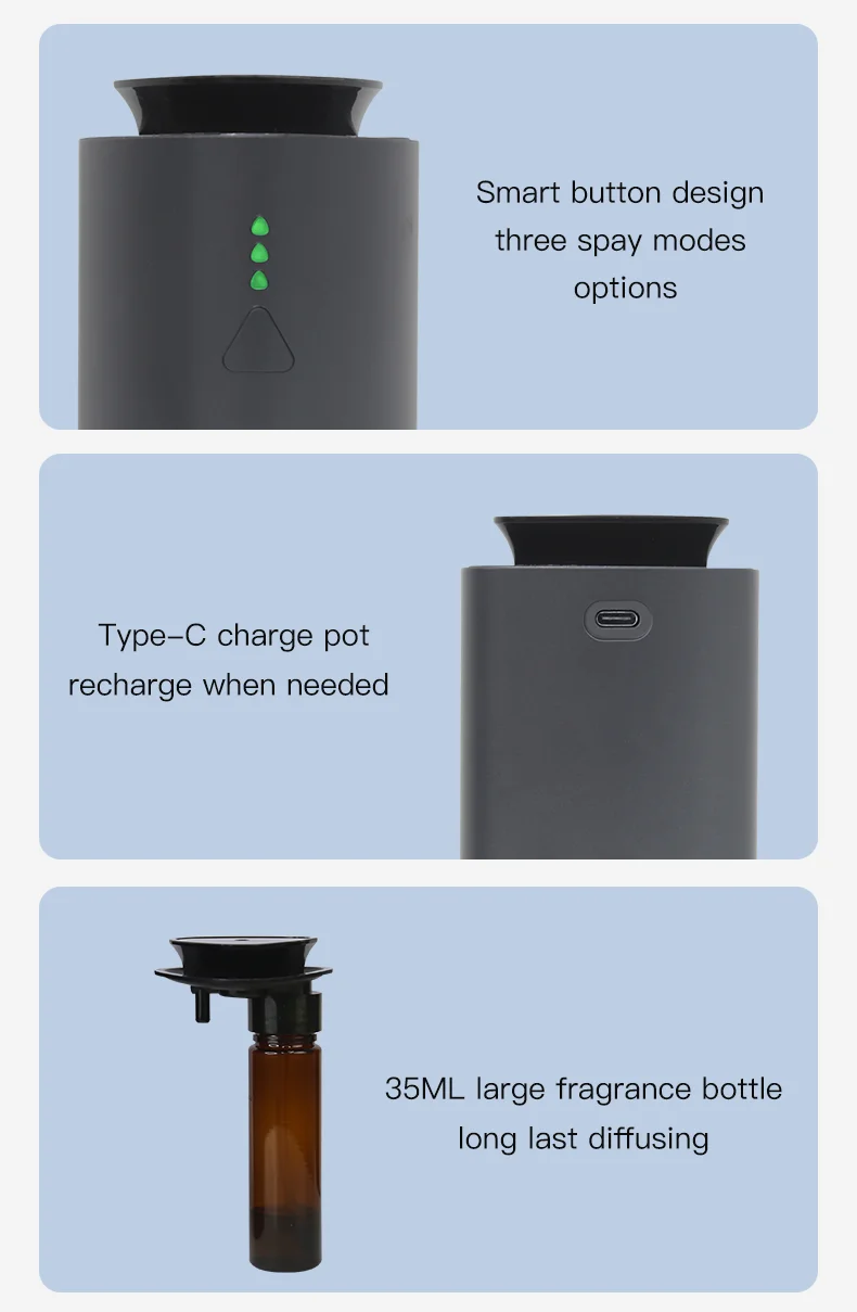 Crearoma/ouwave OV-1 2023 - 30ml Waterless Heatless Aroma Diffuser