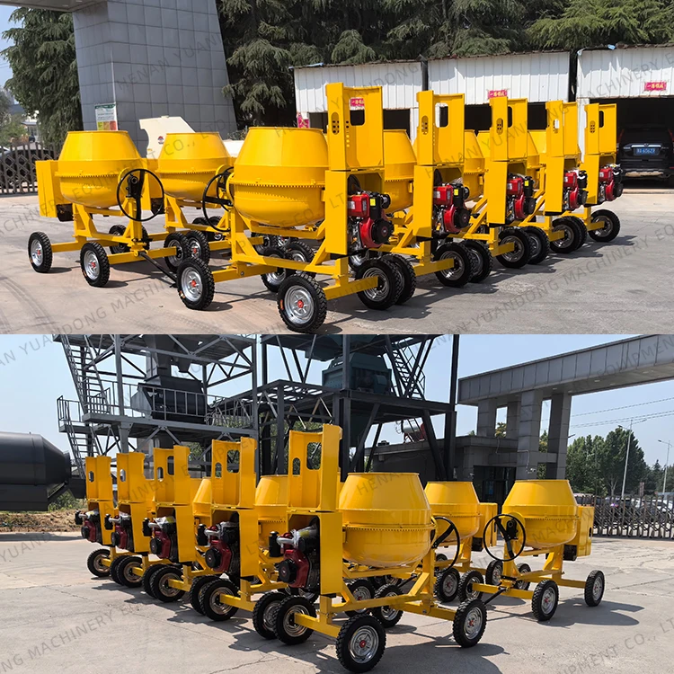 Heavy Duty Mini Motor Electronic Concrete Mixer Portable Mini Concrete ...