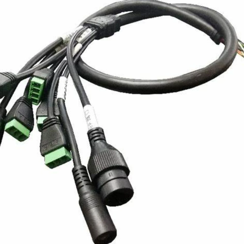 High Quality Industrial Cable Assembly Wiring Harness For Auto Security ...
