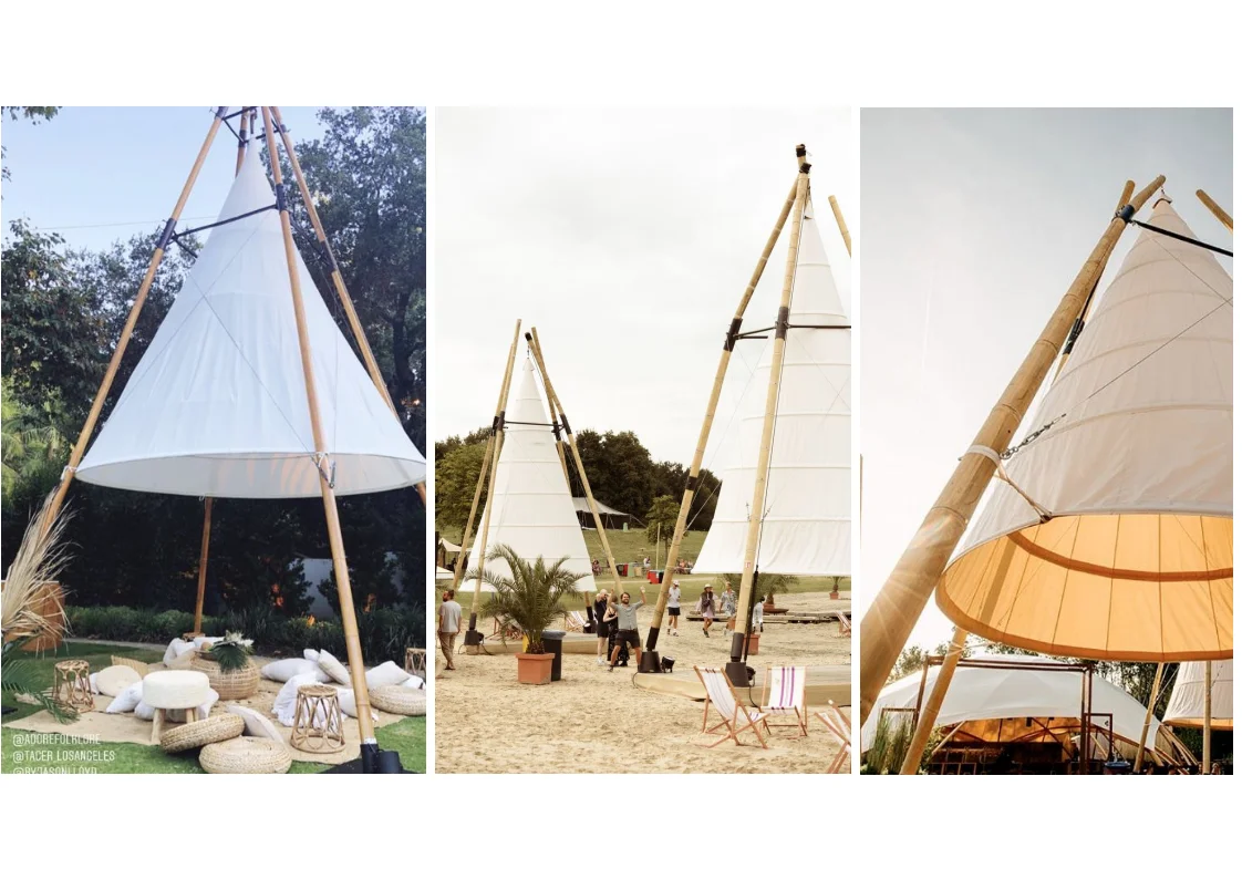 Outdoor Camping Redesign Pogada Teepee Wedding Event Party Beautiful In ...