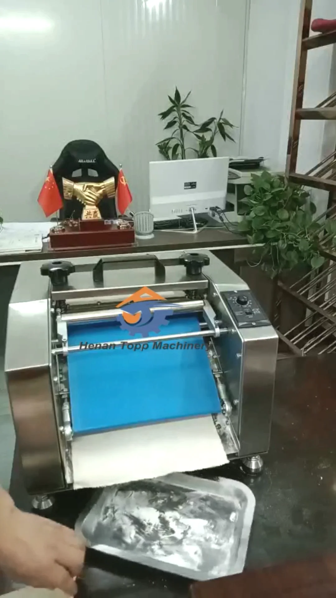 Automatic Croissant Making Cream Puff Pastry Forming Chocolate ...