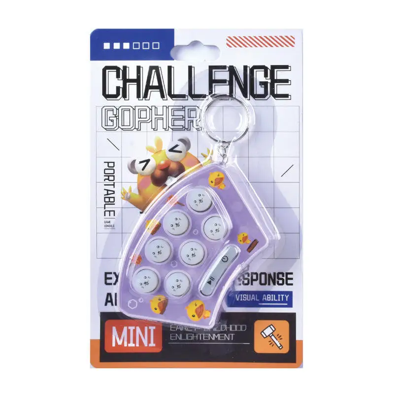 Shock Toy New Kids Gift Challenge Gopher Bag Pendant Whake-a-mole ...