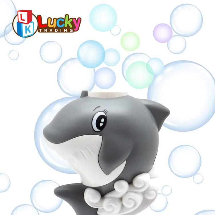 Shark Magic Wand Bubble Machine Toys And Handheld Bubbles Shooter Toy ...
