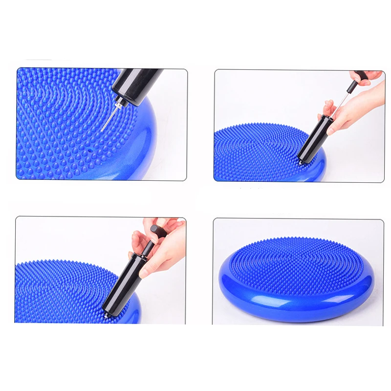 Pvc Flexible Seating Inflatable Massage Stability Wobble Cushion Wiggle ...