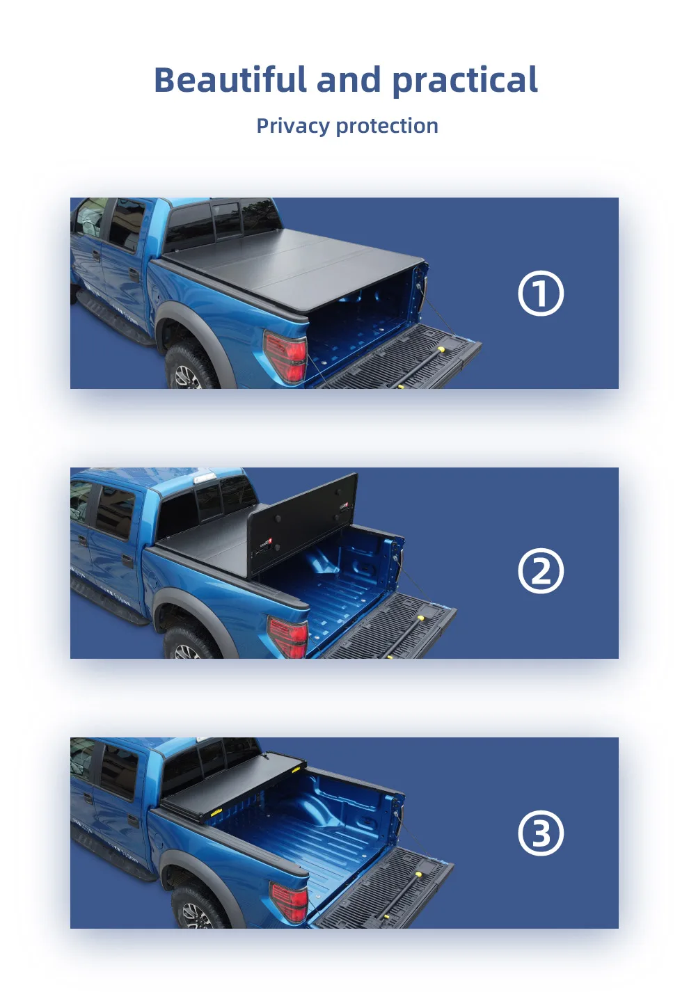 Custom Hard Tonneau Covers for D-Max Ranger T6 T8 Maxus T60 T70 T90 Amarok