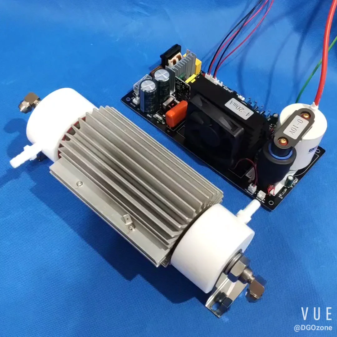 Adjustable 20g/h Ceramic Tube Ozone Generator With Plc Board For Water ...
