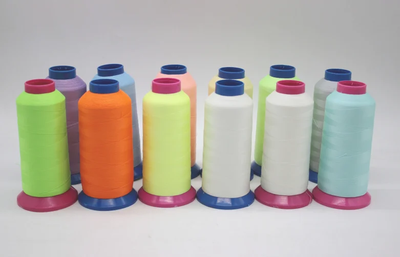 150d/2 Wholesale Embroidery Thread 100% Polyester Luminary Luminous ...