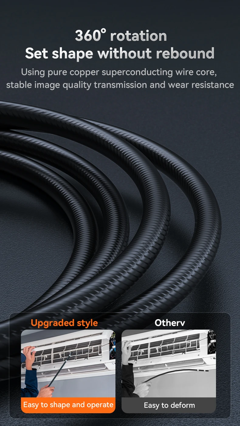 ANESOK S43 - Advanced Digital Borescope Inspection Camera