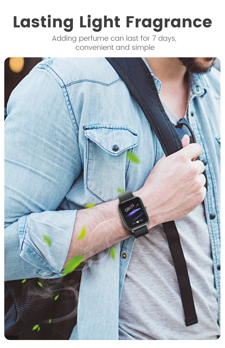 Fashion Decoration H36 Smart Watch 2024 Fitness Bracelet For Women Men ...