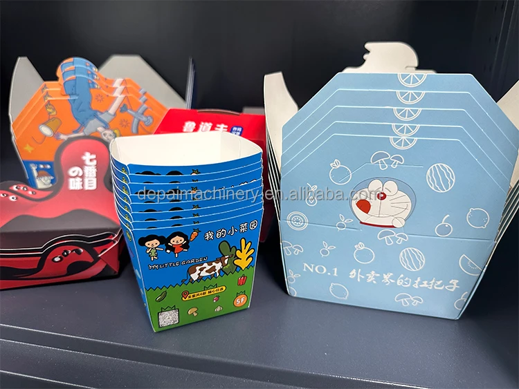 Disposable Burger Lunch Paper Kfc Macdonald Fast Food Pizza Box Making ...