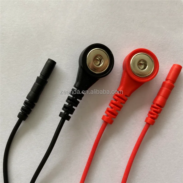 Customized Electrode Female Snap To Female Electrode Needle Medical ...