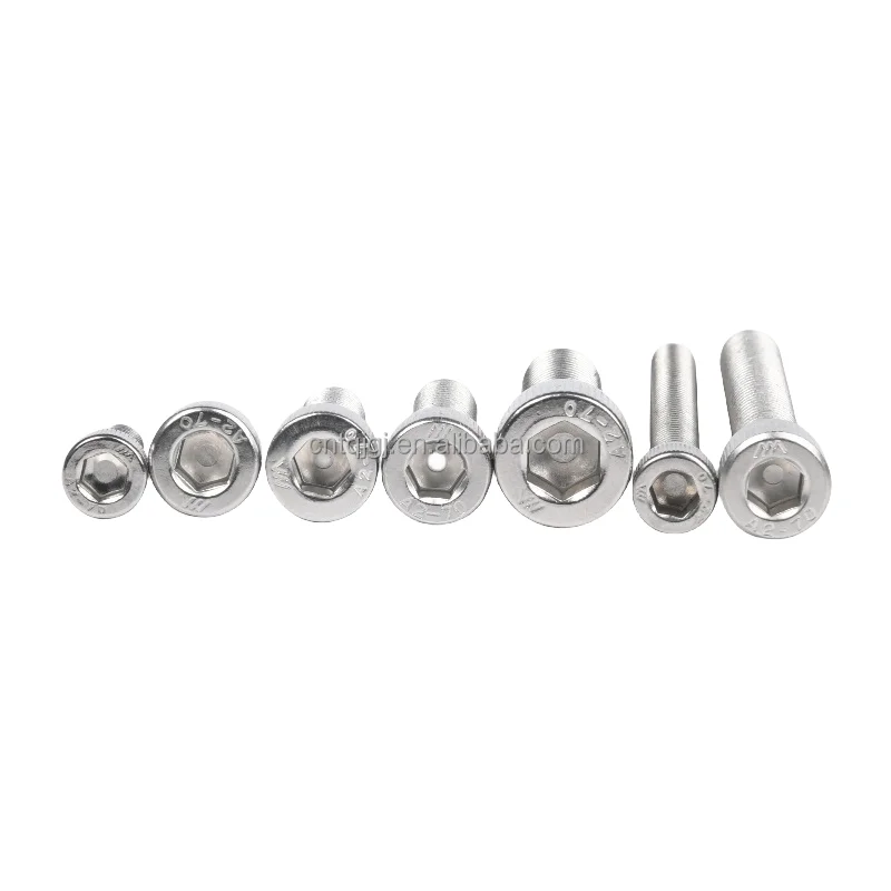 DIN 912 Hex Socket Head Cap Screw - Stainless Steel
