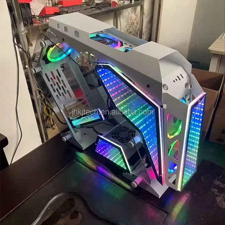 Oem/odm Computer Pc Case Gaming Atx Cases & Towers Acrylic Glass ...