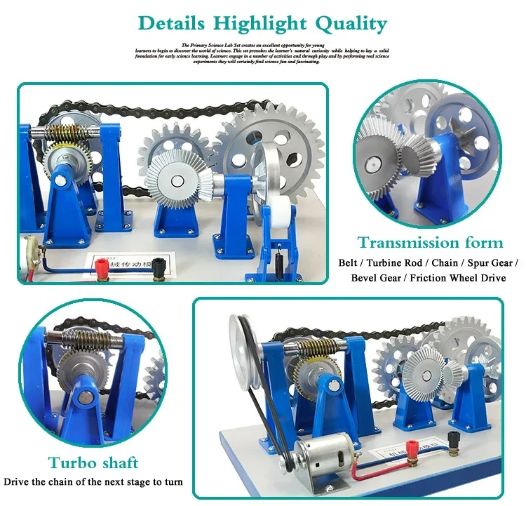 Gear Transmission Model Exploration Mechanical Gear Transmission Model ...