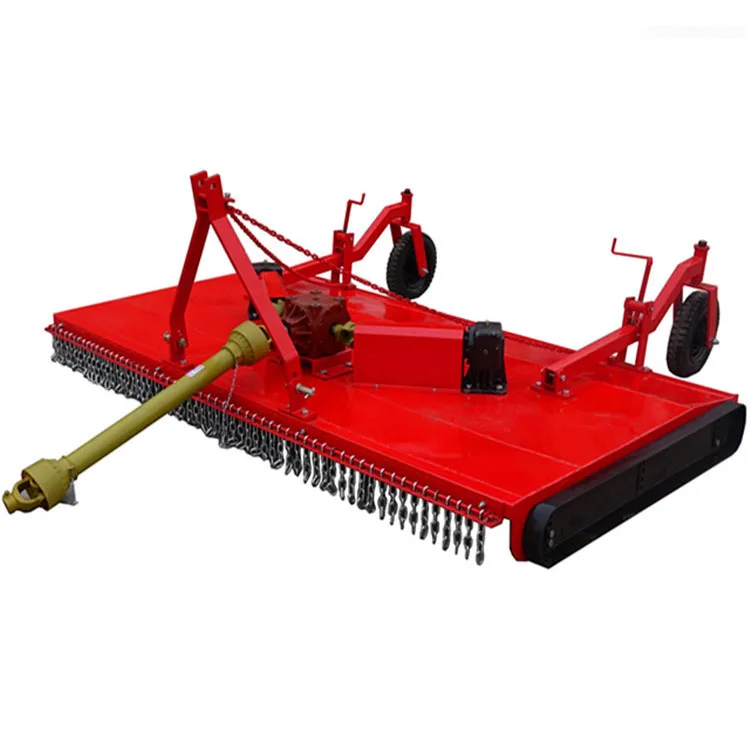 Agricultural Four Wheeled Tractor With Orchard Lawn Trimmer Forest Weed ...