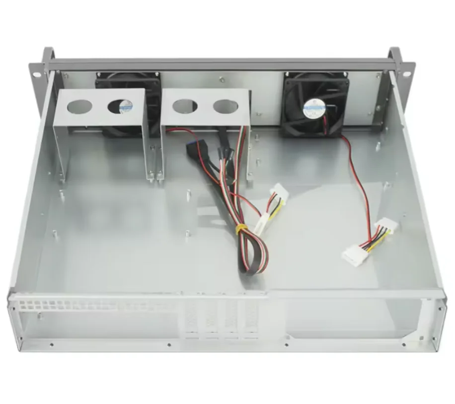 AI Cloud computing itx matx 2u server case with SGCC material low ...