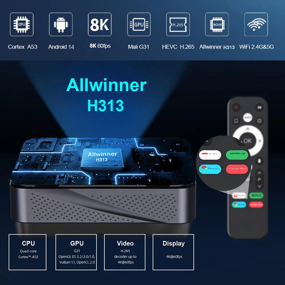 Alibaba.com: Topleo TV Box Android 14, 8K Streaming, Digital Set-Top ...