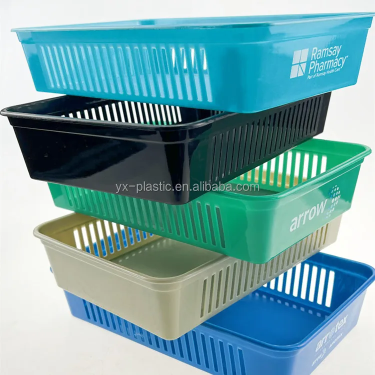 Eco-friendly Pharmacy Plastic Easter Baskets with Logo