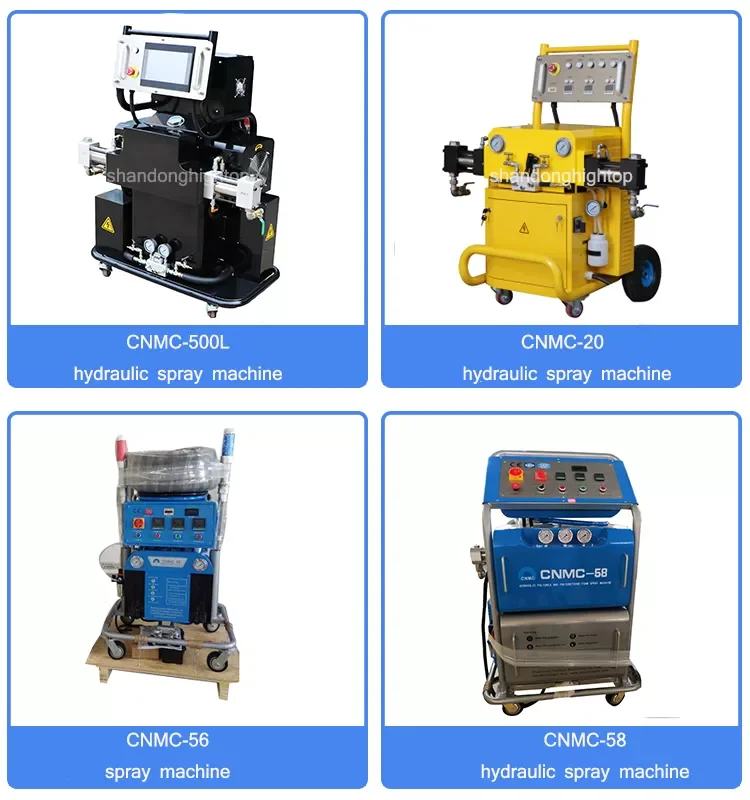 WINT-V6 Closed Cell PU ISO POLY Spray Polyurethane Foam Machine With ...