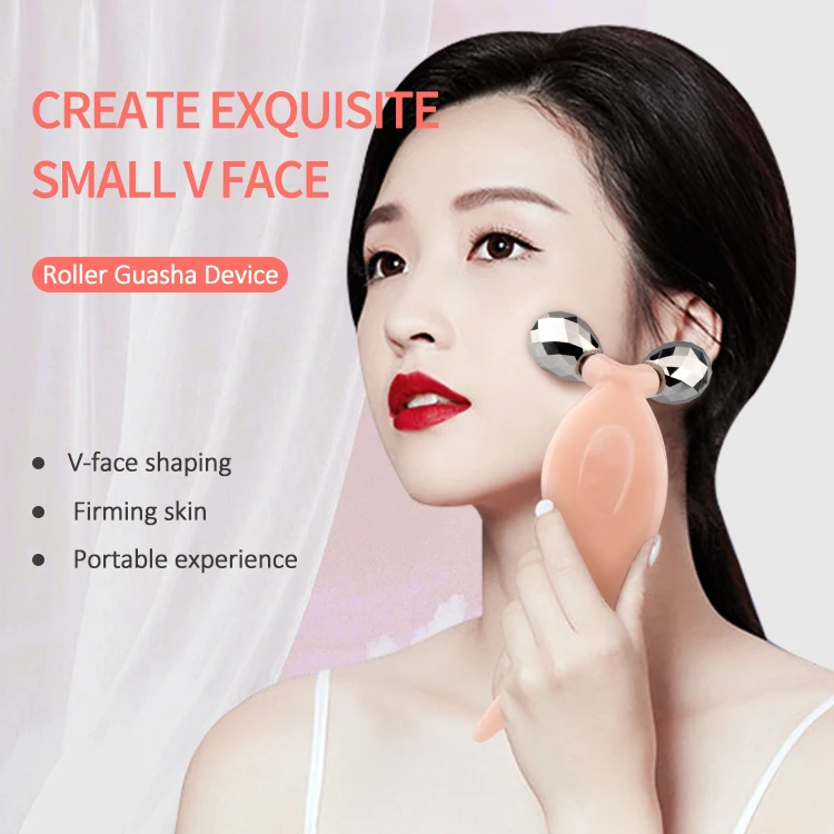 Zlime Body Gua Sha Facial Tool Set Tool Face Massager Rose Roller Face ...