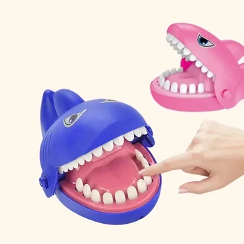 Children Large Crocodile Shark Mouth Dentist Bite Finger Game Novelty ...