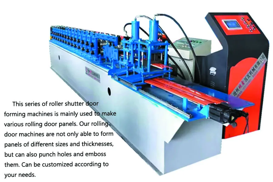 Shutter Door Slat Making Roll Forming Machine Metal Shutter Door Roll Forming Machine For Sale ...