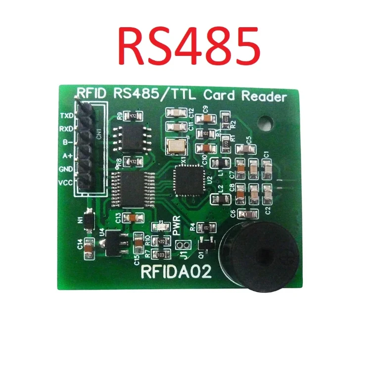 Rfida02 Rs485 Rs232 Uart 13.56mhz Rfid Reader Writer Rc522 Cv520 For M1 S50 S70 Nfc Rfid Uid Ic ...