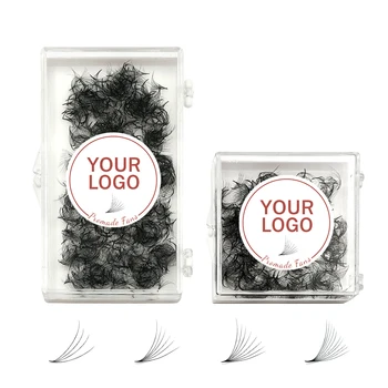 Customized Promade Lash Extension Fans With Ultra Dark Korean Pbt ...