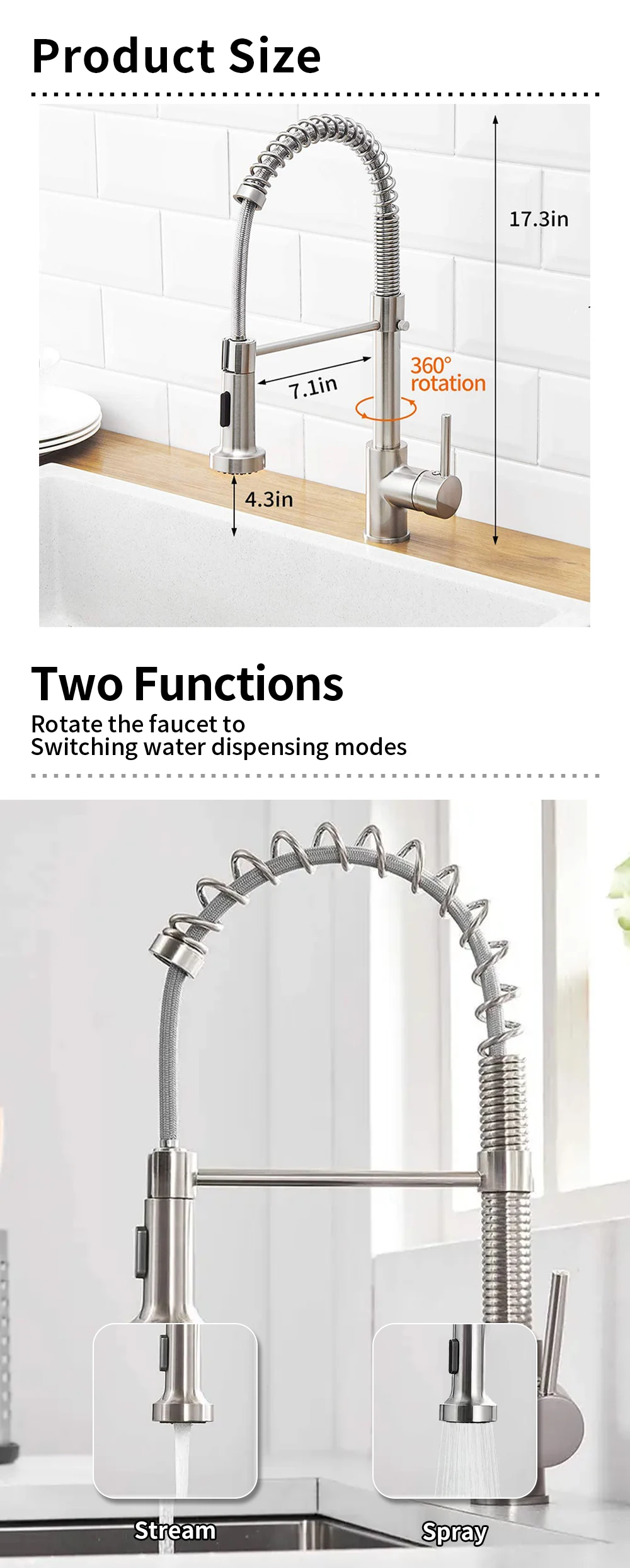 Factory Direct Sale Personalized European Style Pull Down Stainless ...