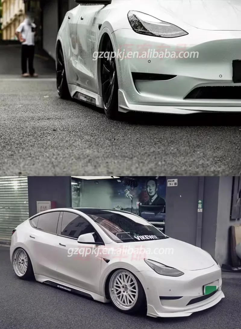 Carbon Fiber Body Kit for Tesla Model Y - Durable & Stylish