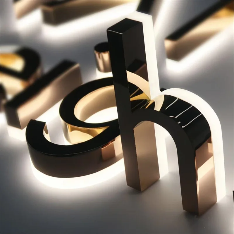 Hot-selling Acrylic Backlit Alphabet Lettering Signs Outdoor Led Decor ...
