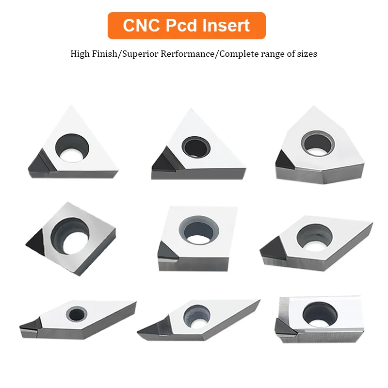 Customize Cbn Pcd Diamond Insert For Cutter Aluminum Cnc Machine Turning Pcd Pcbn Insert - Buy ...