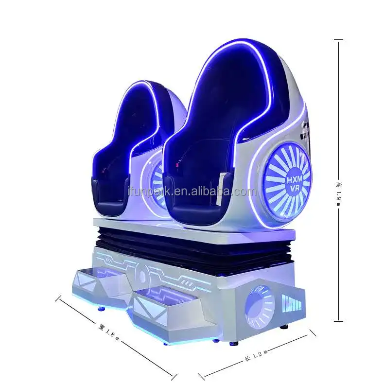 VR 360 VR Standing Platform Arcade Machine with Beat Saber
