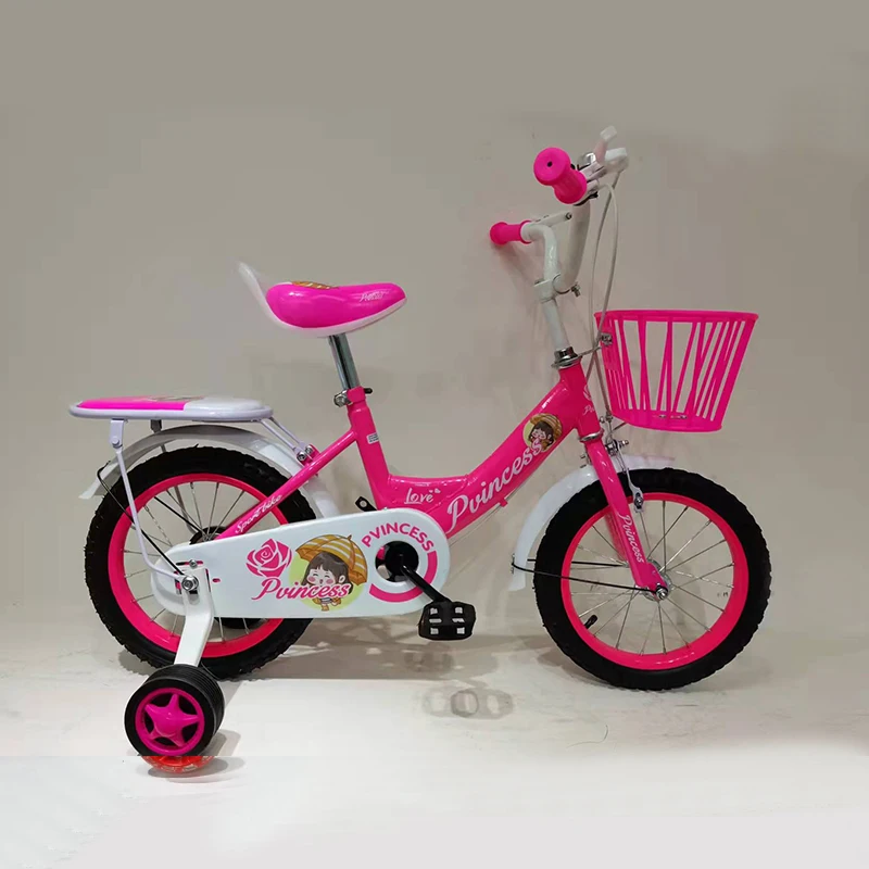 Princess Pink Color Girl Bicycle - Perfect for Kids!