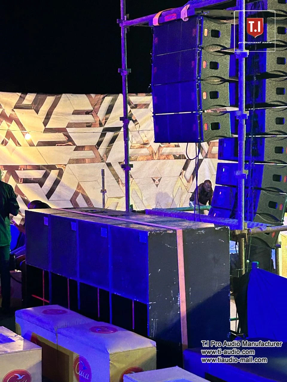 High Quality Line Array Speaker Audio System for Church