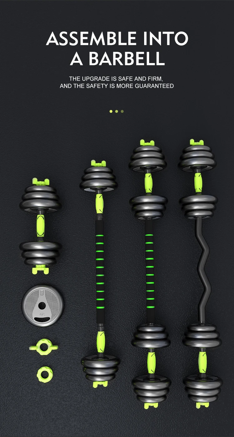 Adjustable Dumbbells 40kgs - Detachable Weight Lifting