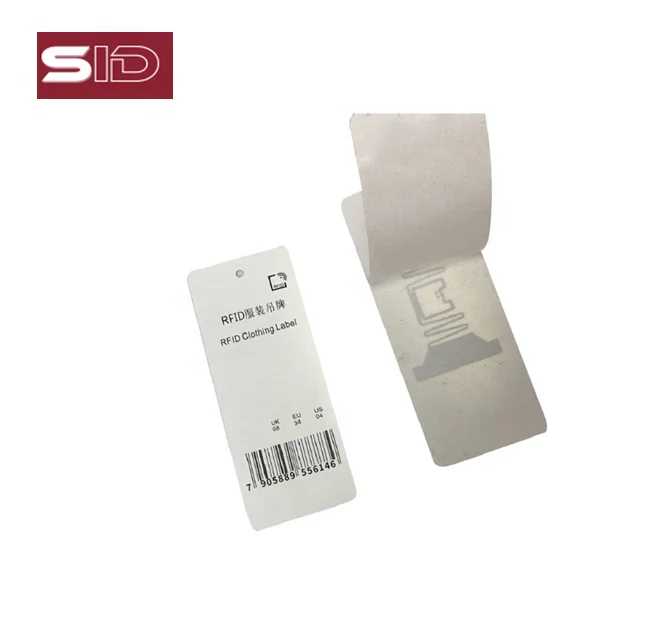 Chip Label for Retail and Inventory Management UHF RFID Paper Hang Tag ...