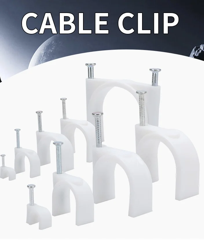 Wandu Multi-pose Cable Management 20mm Good Quality Plastic Clamp ...
