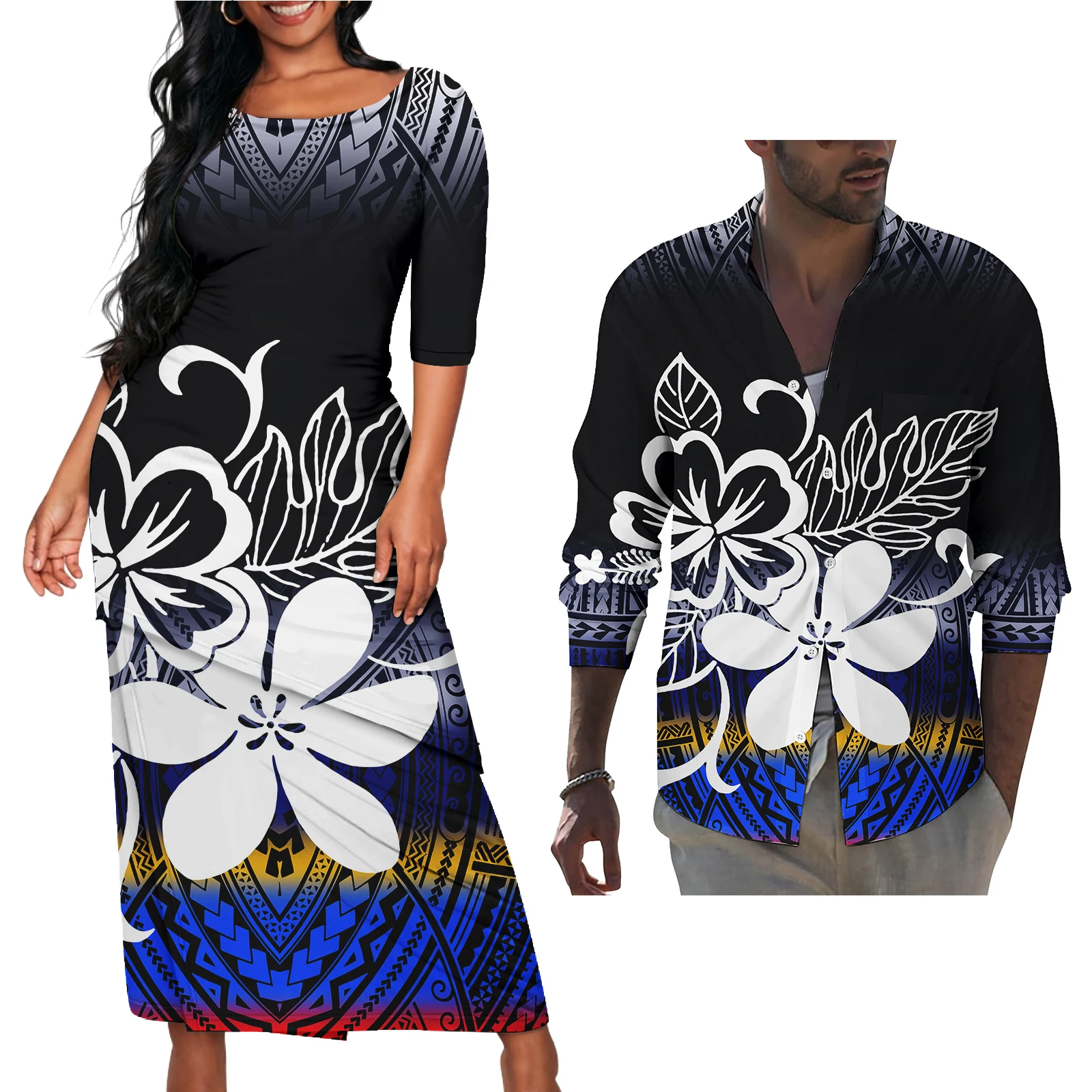 Shop Our Traditional Polynesian Tribal Samoan Puletasi Dress