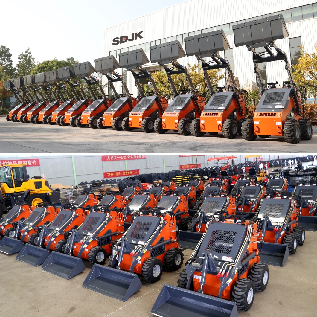 Free Shipping Cheap Epa Engine Wheel Loader Diesel Mini Skid Steer ...