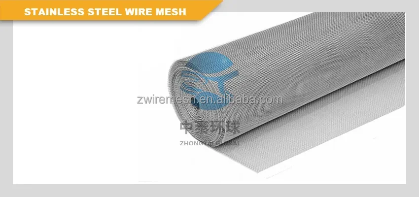 304 316 Stainless Steel Wire Mesh Screen 90 120 150 Micron Filter Mesh ...
