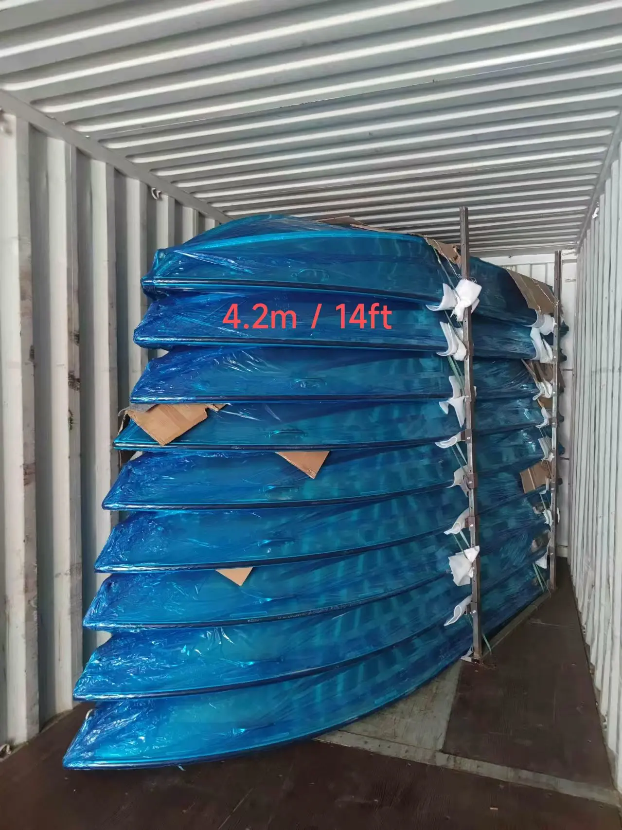 3.6M Lightweight Aluminum Boat Corrosion Resistant Hull Material ...