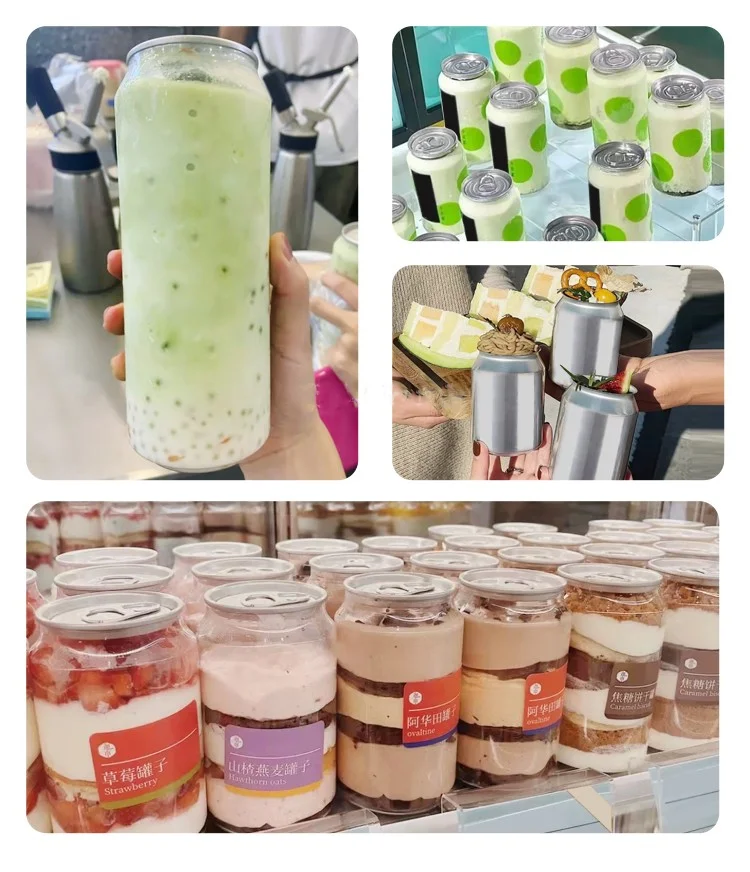 Pet Bottle Plastic Easy Open Juice Can 250ml 330ml 500ml Cans Pet ...