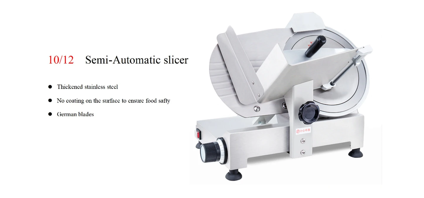 Hotel Restaurant Equipment Meat Chipper Table Top Frozen Meat Cutter ...