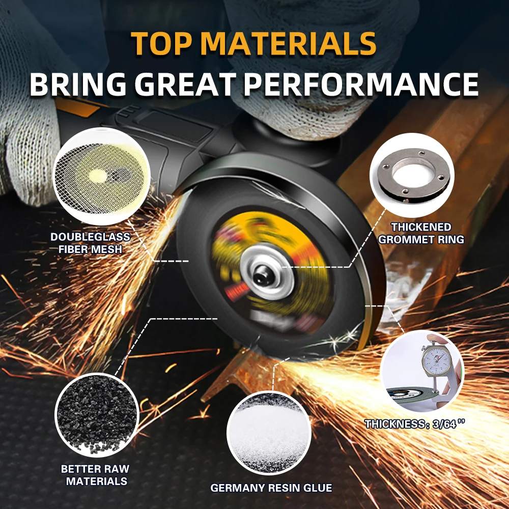 115mm 4.5inch Cutting Wheel Metal Inox Stainless Grinding Stone ...