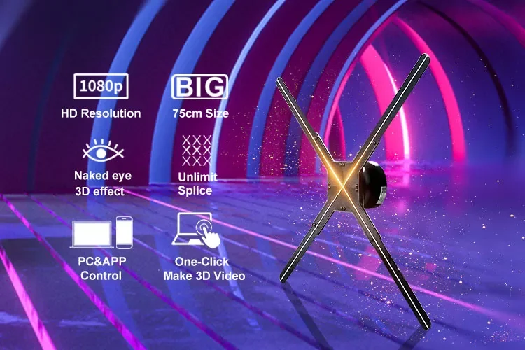 75cm Smart 3d Hologram Fan Software Download Manufacturers, Suppliers ...