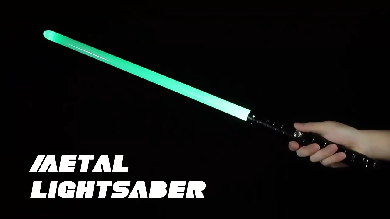 2 In 1 Metal Rainbow Led Light Up Flashing Sword Toys Double Sword ...