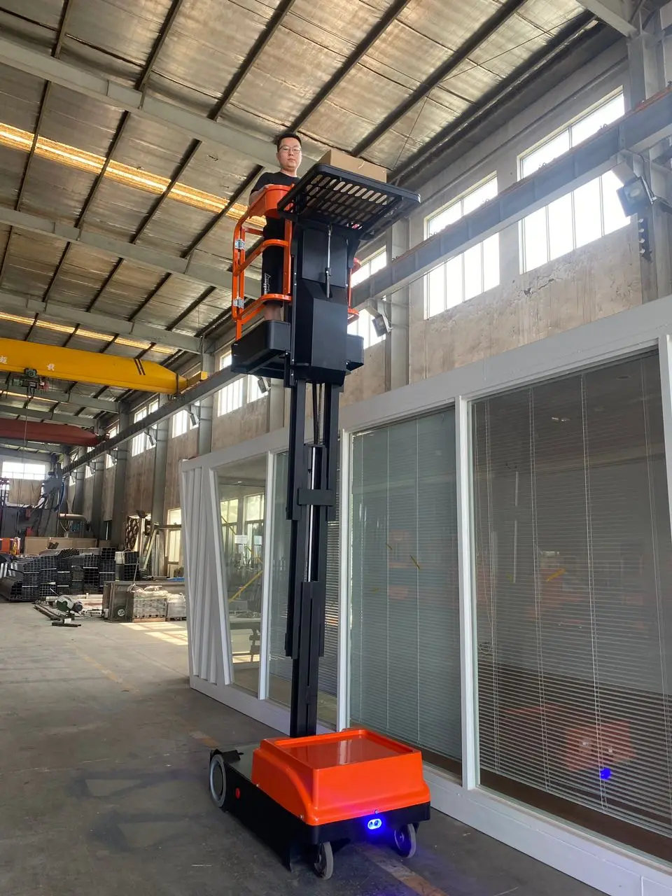 Shuncha High Quality 4m 4.5m Electric Mini Pickup Truck Low Level Order ...