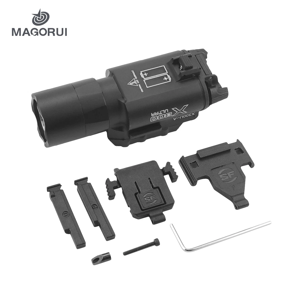 Magorui Tactical Sureflre X300 Ultra Light - 1000 Lumens - Black Sand ...